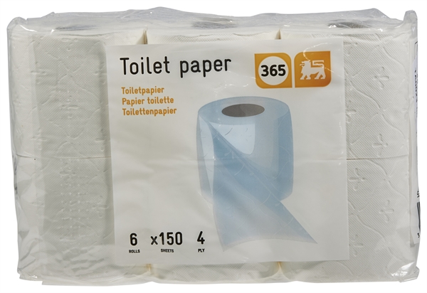 365 (DELHAIZE) PAPIER TOILET 4 PLIS - Testachats