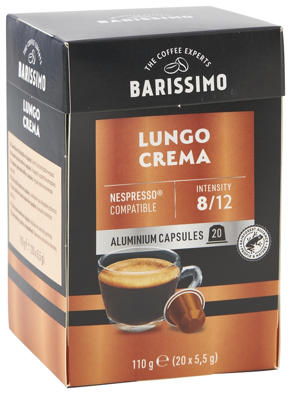 BARISSIMO (ALDI) Lungo crema : test complet, prix et avis de nos ...