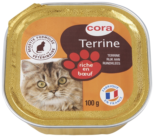 Test CORA Terrine riche en boeuf - Testachats