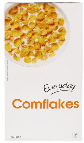 Score santé de EVERYDAY (COLRUYT) PÉTALES DE MAÏS ENRICHIS EN VITAMINES ...