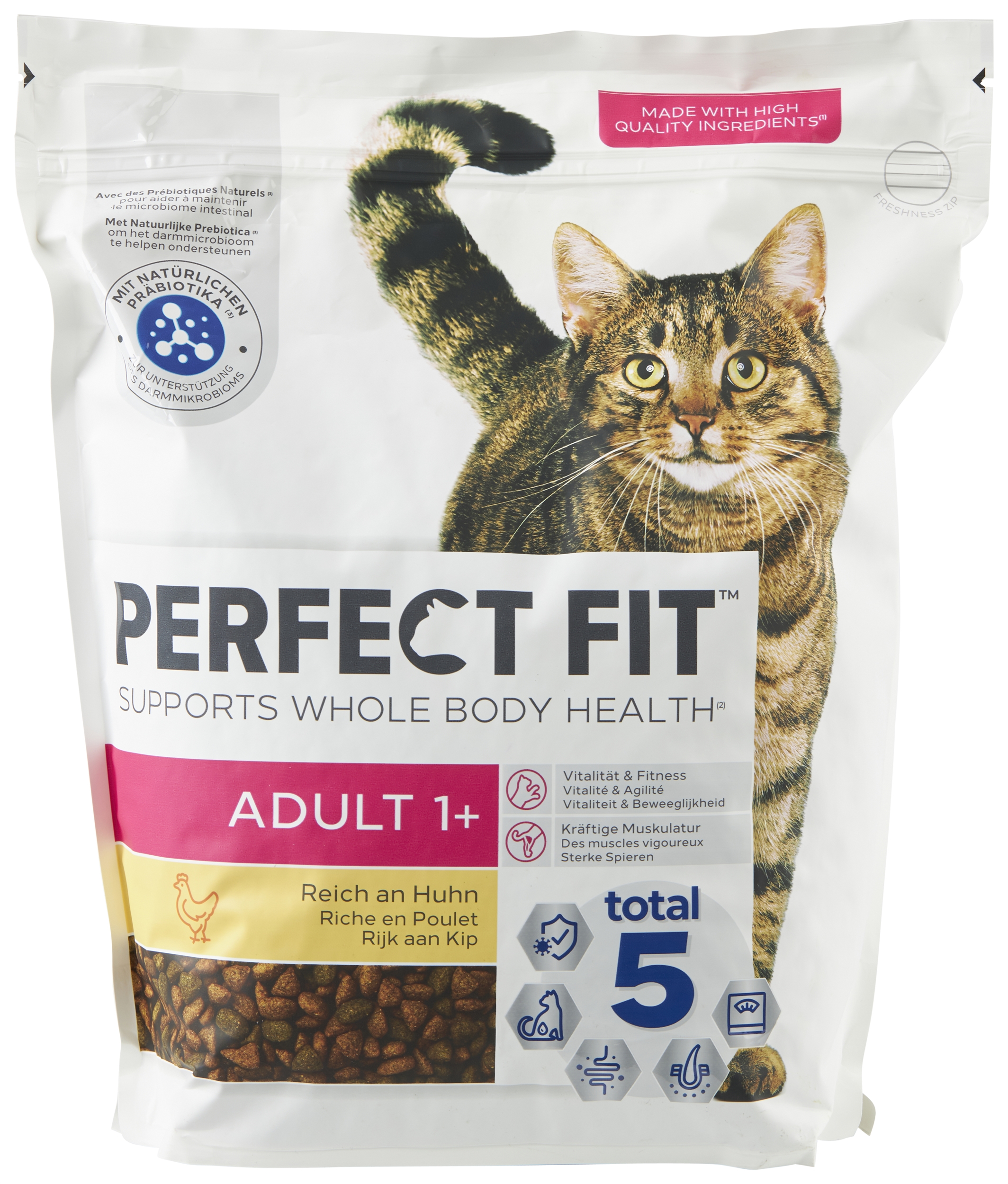 Test PERFECT FIT Adult 1+ riche en poulet - Testachats